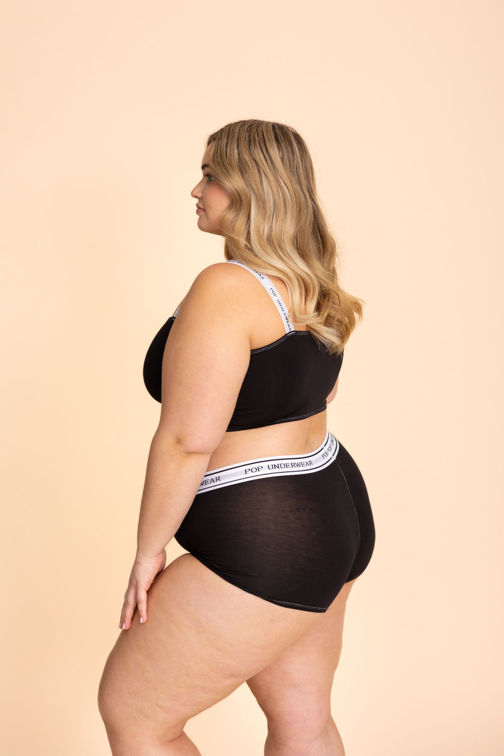 Women Boxers "BLACK" – popunderwear